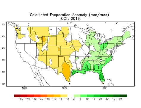 Climate Prediction Center United States Evaporation Monitoring