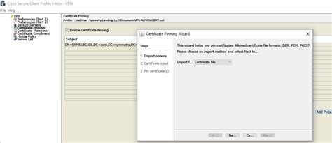 Meraki Anyconnect Certificate Validation Error The Meraki Community