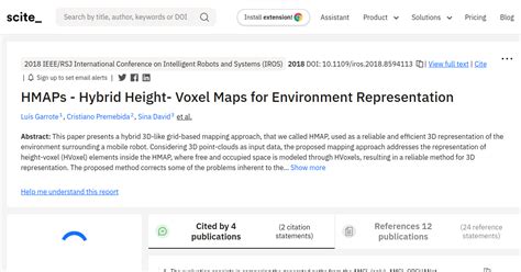 hmaps hybrid height voxel maps for environment representation