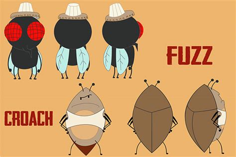 Bug Characters Behance