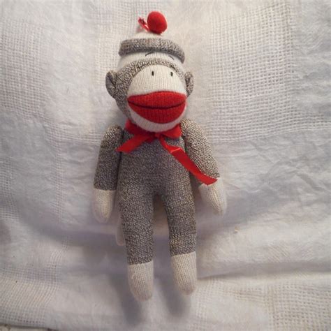 Sock Monkey Doll Etsy