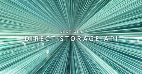 Quest Ce Que Lapi Directstorage Et Quels Sont Ses Avantages Pour Les Jeux Vidéo Handisup