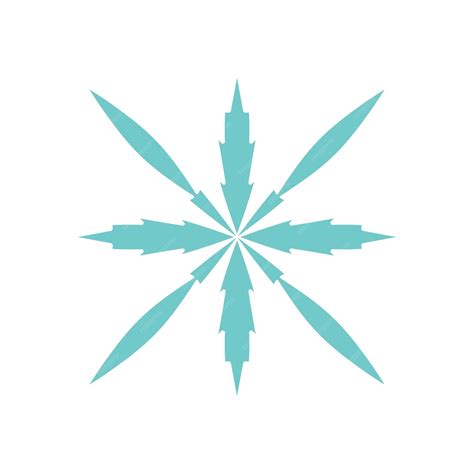 Premium Vector Elegant Snowflake Vector Design Element Premium Vector Elegant Snowflake Vector Design Element