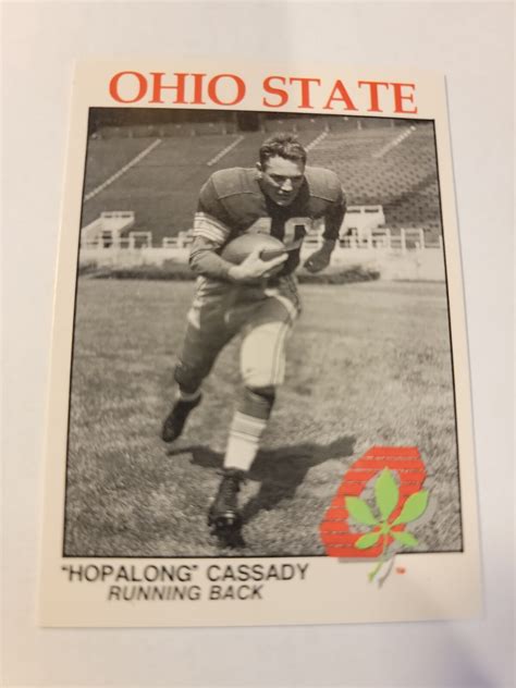 Hopalong Cassady Kroger Football Ohio State Buckeyes Ebay
