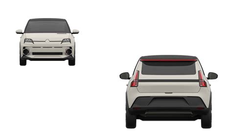 Renault 5 E Tech Al Desnudo Su Diseño Final Gracias A Su Patente