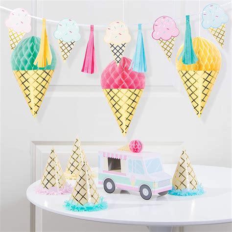 Ice Cream Cone Party Decorations
