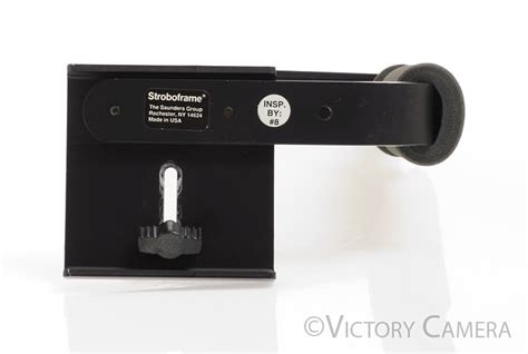Stroboframe Quick Flip 120 Flash Bracket For Medium Format Camera Exc