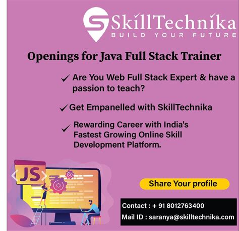 Saranya Anbazhagan On Linkedin Javafullstacktrainer Fullstackjava