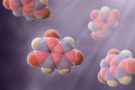 Uric Acid Molecule Illustration Stock Illustration Illustration Of