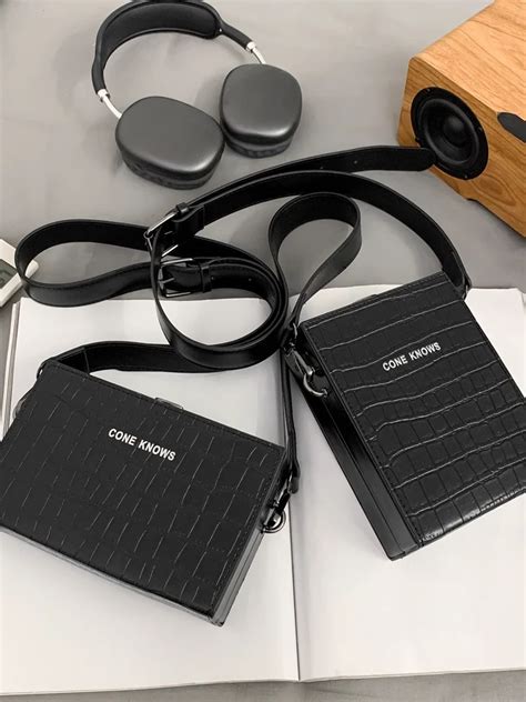 Сумки "Pray Studio Crocodile Pattern Bags" - DL Studio
