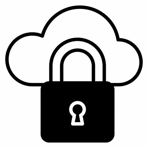 Cloud Security Icon Download On Iconfinder On Iconfinder
