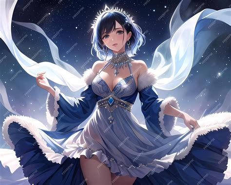 Premium Photo Beautiful Anime Waifu Style Girl Ai Generated