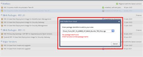 R81 10 Jumbo Hotfix Accumulator Take 85 Has Been Check Point Checkmates