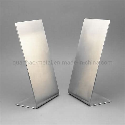 Desktop Stainless Steel Restaurant Table Display Stand Table Number