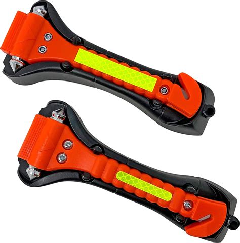 Segomo Tools 2 Paquetes De Martillo De Seguridad De Escape De