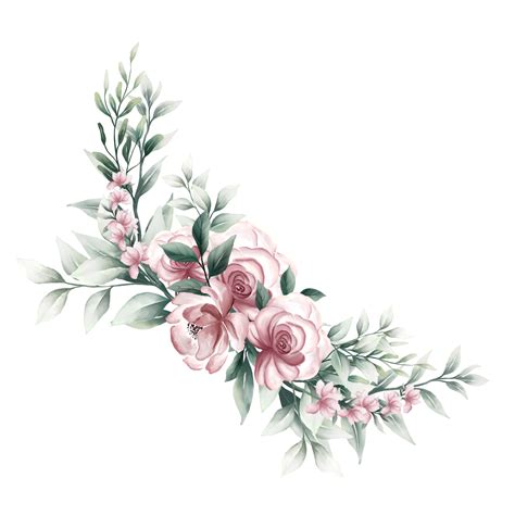 Watercolor Flowers Png Clipart Best Flower Site