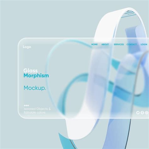 Page 11 Glassmorphism Psd 1000 High Quality Free Psd Templates For