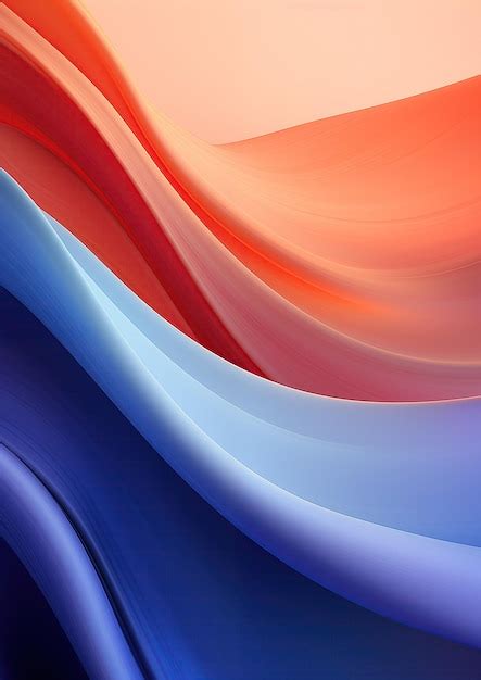 Premium Ai Image Abstract Gradients Seamlessly Blending From One Hue