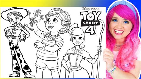Little Bo Peep Toy Story 4 Coloring Pages 24 Woody Coloring Pages