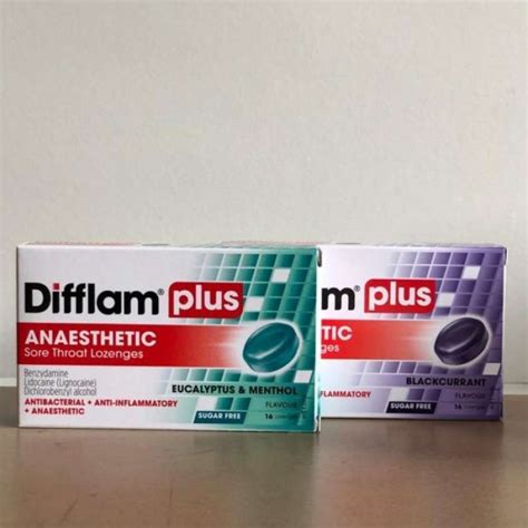 Jual Difflam Plus Sore Throat Lozenges Anaesthetic Berry Di Seller LatopiaStore Wanajaya