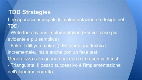 Tdd Patterns And Tdd Strategies Pdf