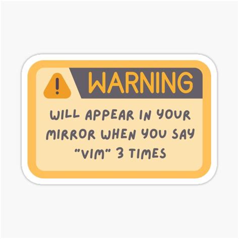 Vim Neovim Sticker Sticker For Sale By Codepuns Redbubble