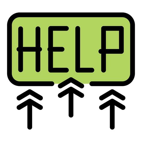 Help Sign Showing Assistance Support Guidance And Hope 52730315 Vector Art At Vecteezy