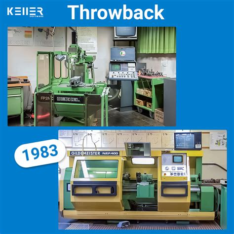 throwback 1983 cnc machines symplus™ by keller software