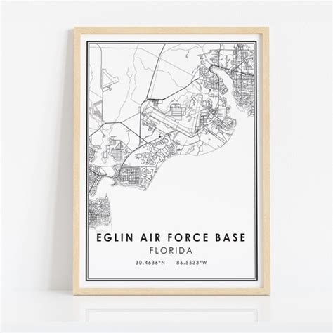Eglin Air Force Base Map