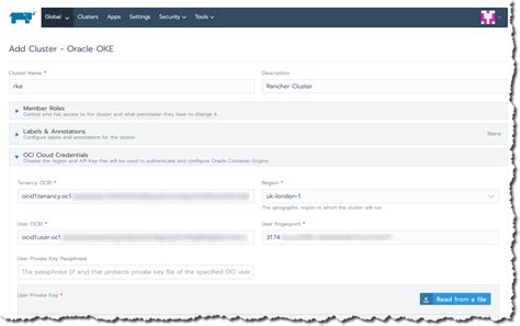 Provisioning An Oracle Kubernetes Engine OKE Cluster With Rancher Ron S Blog