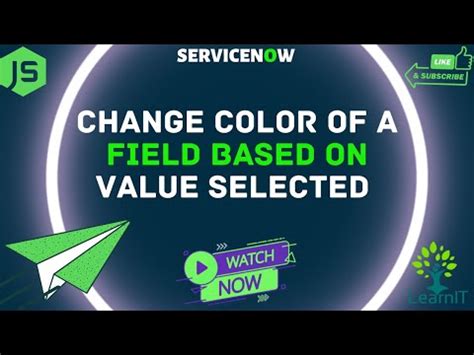 Make Choice Field Color Change Based On Category V ServiceNow Community