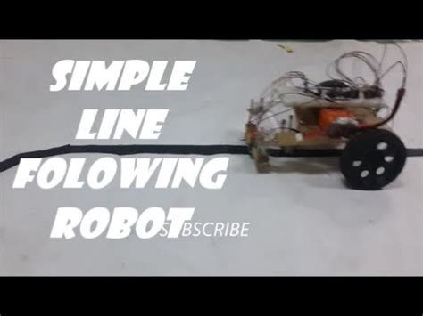 Simple LINE FOLLOWER ROBOT With Atmega TEKNIK MEKATRONIKA