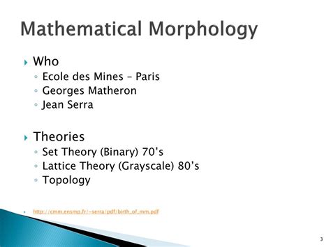 Ppt Mathematical Morphology Powerpoint Presentation Free Download Id 5634753