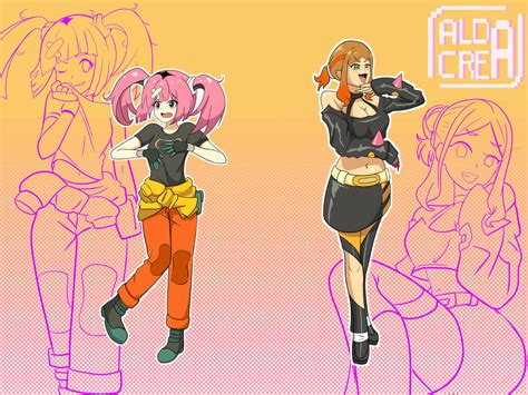 Body Swap Oria Orio And Sango Coral By Alda Crea On Deviantart