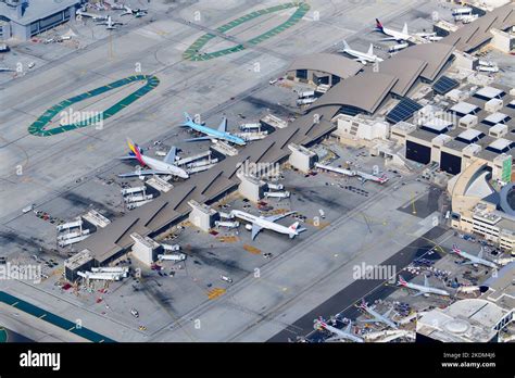 Tom Bradley International Terminal At Los Angeles Airport Lax Usa