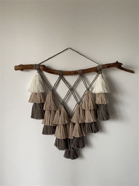 панно макраме Макраме на стене Макраме гобелены Гобелен
