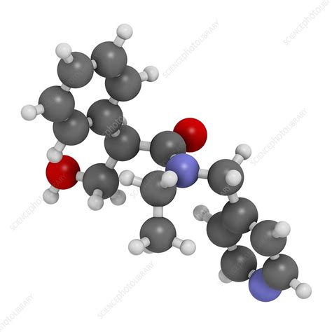 Tropicamide Mydriatic Eye Drug Molecule Stock Image F012 1030 Science Photo Library