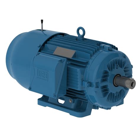Weg 20hp 1200rpm 284 6t 208 230 460v 3ph 60hz Cast Iron Brake Motor B3