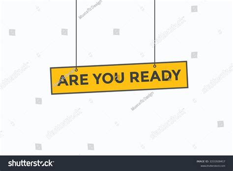 Are You Ready Over 7937 Royalty Free Licensable Stock Illustrations
