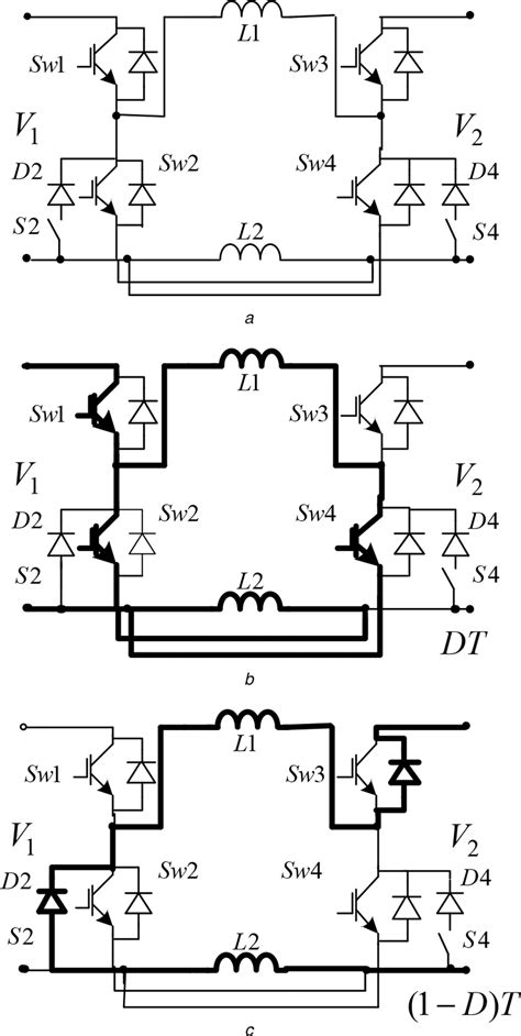 Bidirectional Non‐inverting Buckboost Converter With A Split