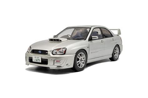 Miniature Subaru Impreza Wrx Sti 2003 Gris 118 Solido S1812303 Solido