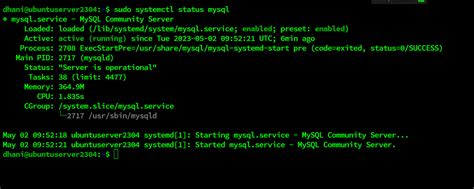 How To Install Mysql Server On Ubuntu 2304 Lunar Lobster Free Gis Tutorial