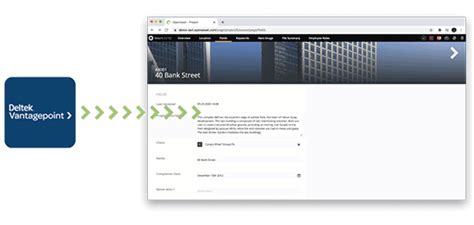 Deltek Vantagepoint Integration For Openasset Dam