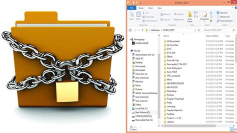 How To Create A Password Protected Folder Without Any Extra Software