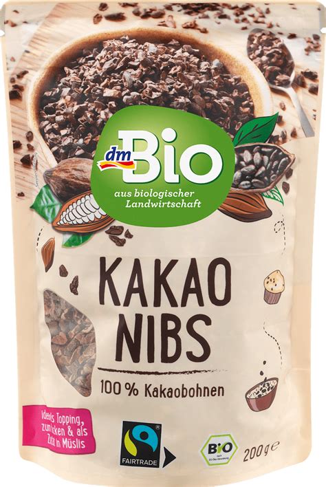 Dmbio Kakao Nibs 200 G Dauerhaft Günstig Online Kaufen Dm De