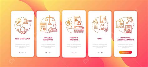 Mobile App Page For Identity Verification With Step Instructions And Ui Template Vector