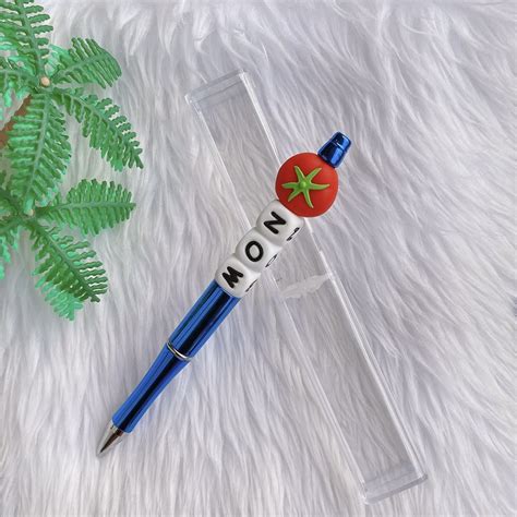 Tomato Silicone Bead Pen Chewy Silicone Cebu
