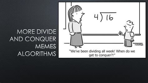 Cs 341 Algorithms Lecture 5 Divide And Conquer Ppt Download