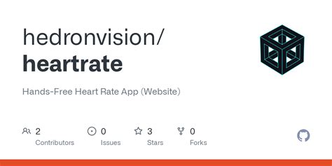 Github Hedronvision Heartrate Hands Free Heart Rate App Website