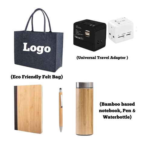 Eco Friendly Onboarding Kit With Travel Adaptor Merch Story